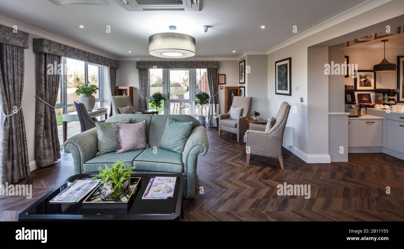 Mortain Place Care Home in Pevensey Bay Rd, Eastbourne BN23 6JF Stock ...