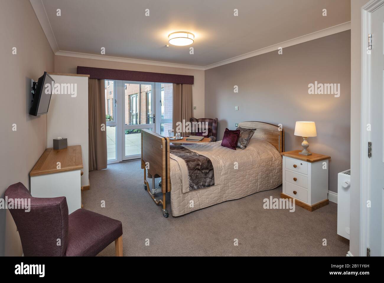 Mortain Place Care Home in Pevensey Bay Rd, Eastbourne BN23 6JF Stock ...