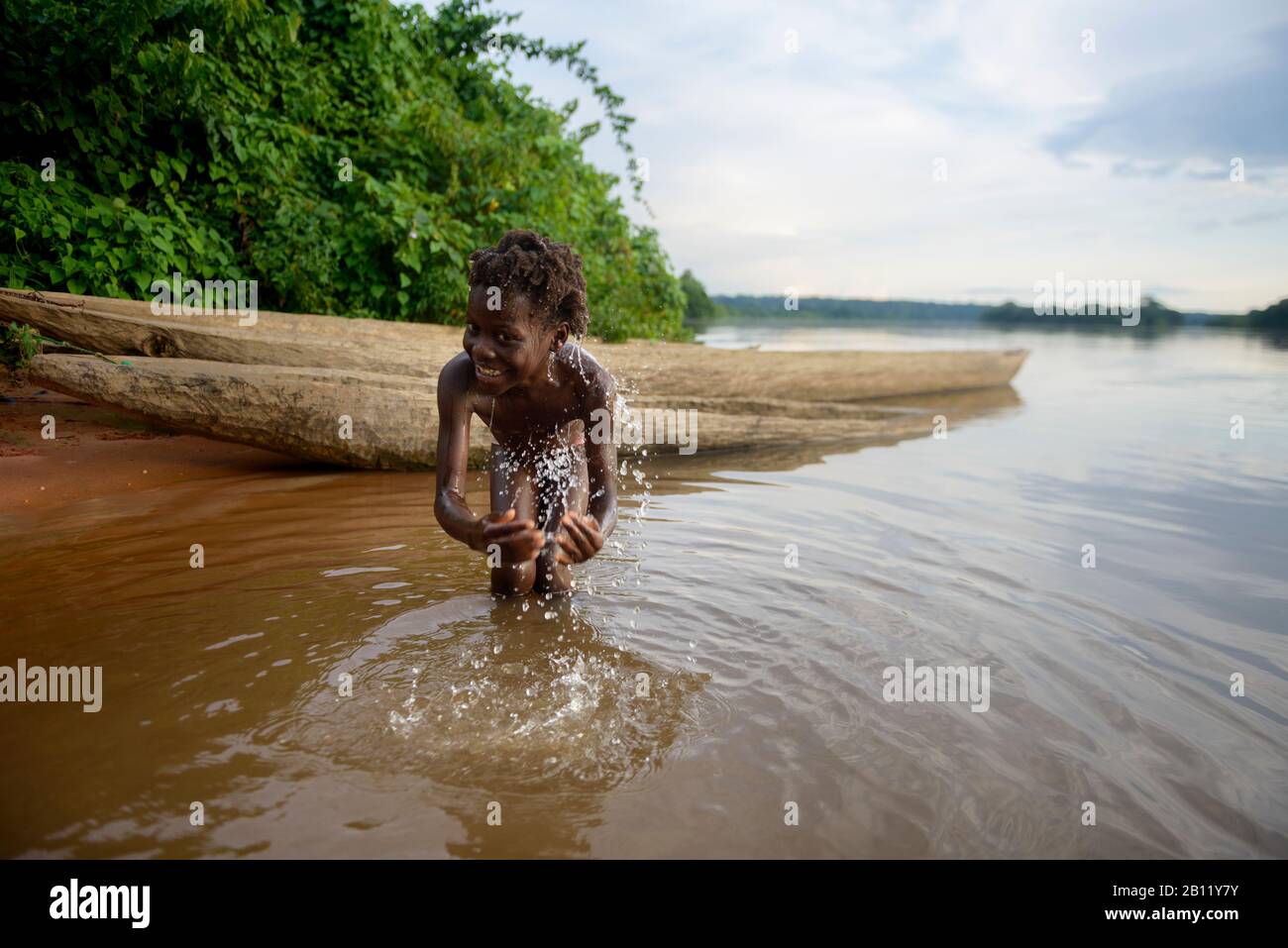 Swimming down river hi-res stock photography and images - Alamy