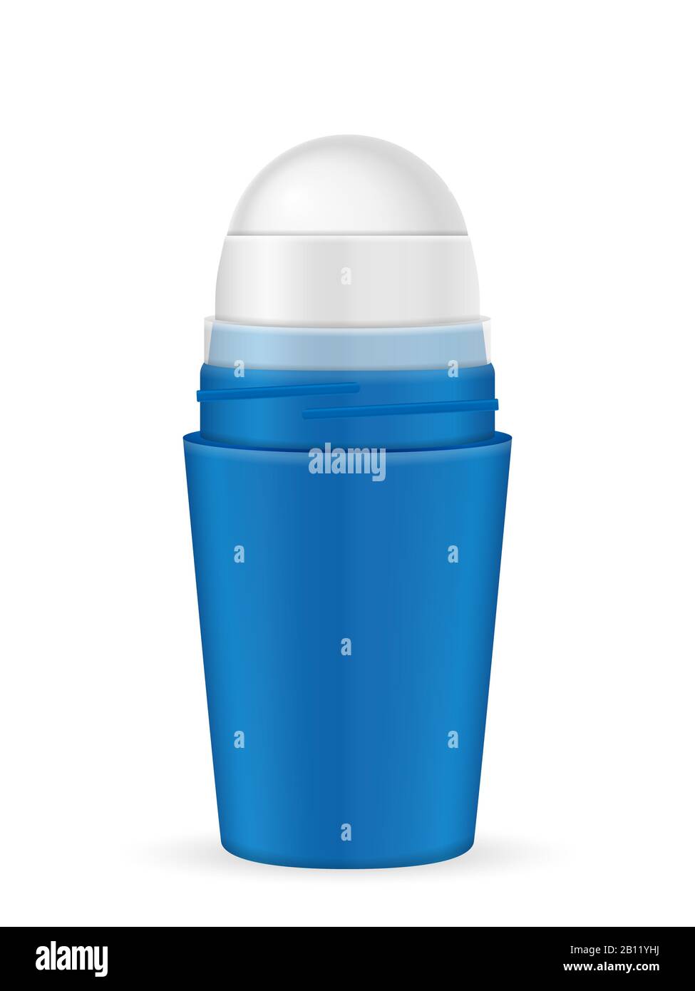 Roll-on deodorant on a white background. Vector illustration Stock ...