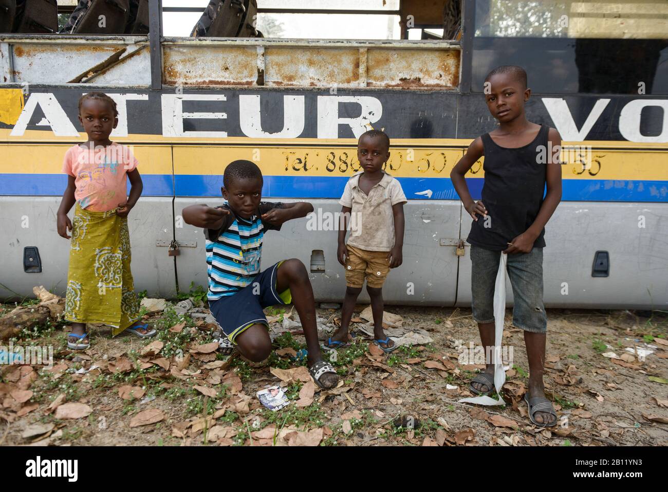Children, Democratic Republic of the Congo, Africa Stock Photo - Alamy