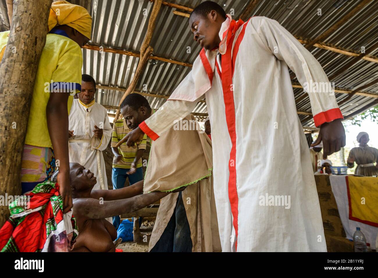 Church in Africa spiritual healing and mass in the Republic of the ...