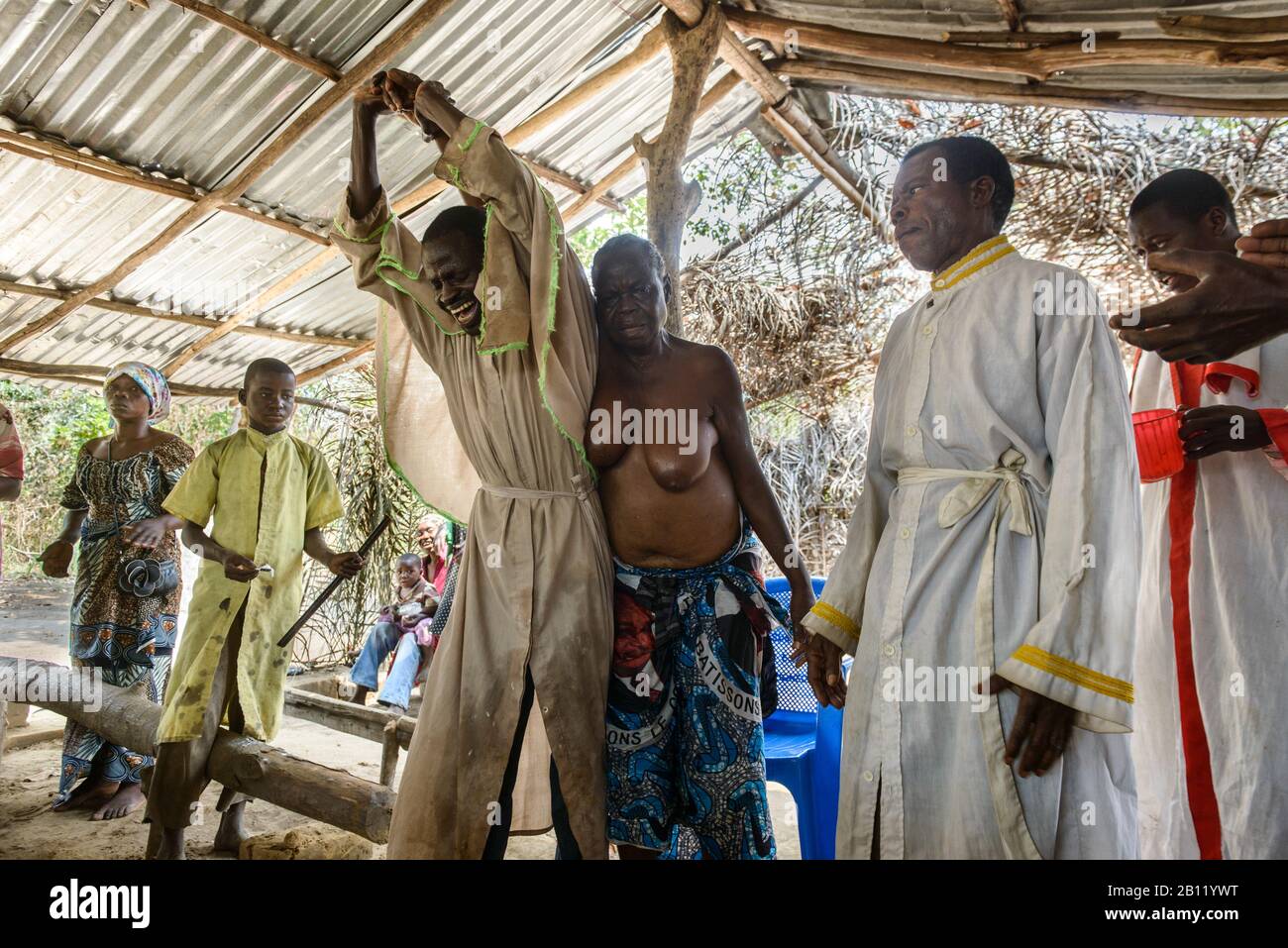 Church in Africa spiritual healing and mass in the Republic of the ...