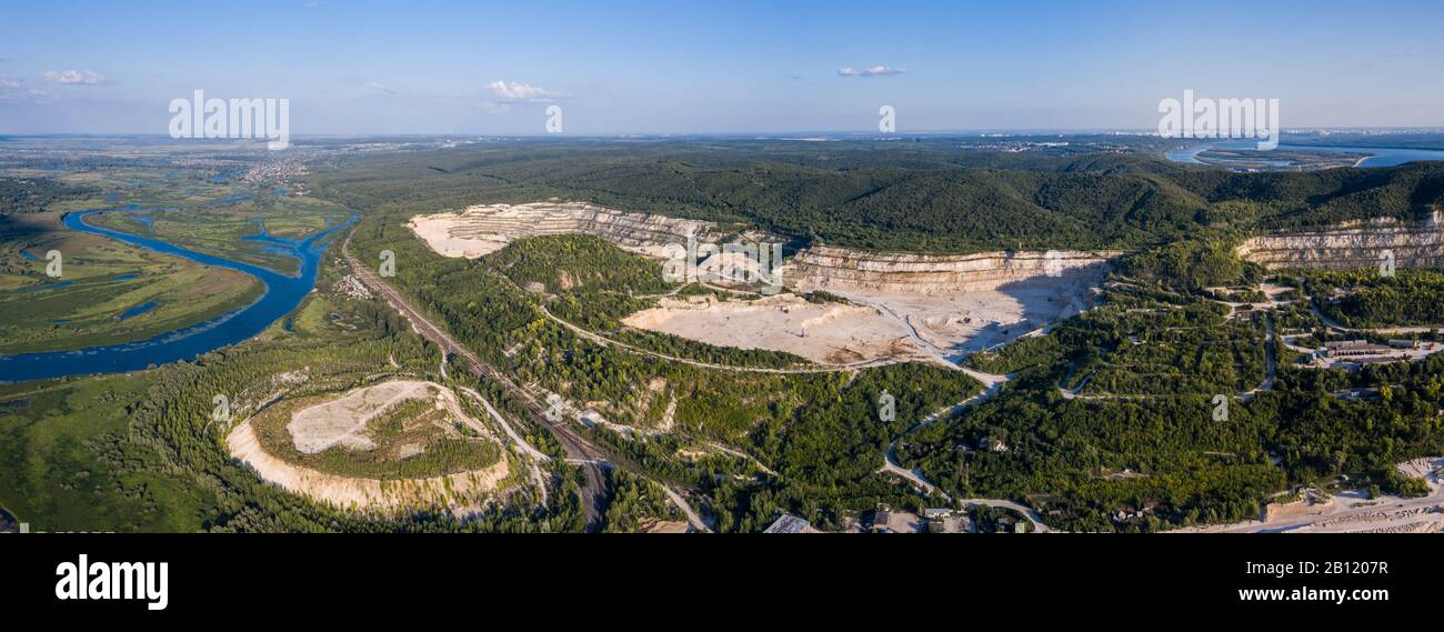 Old stone quarry Stock Photo - Alamy