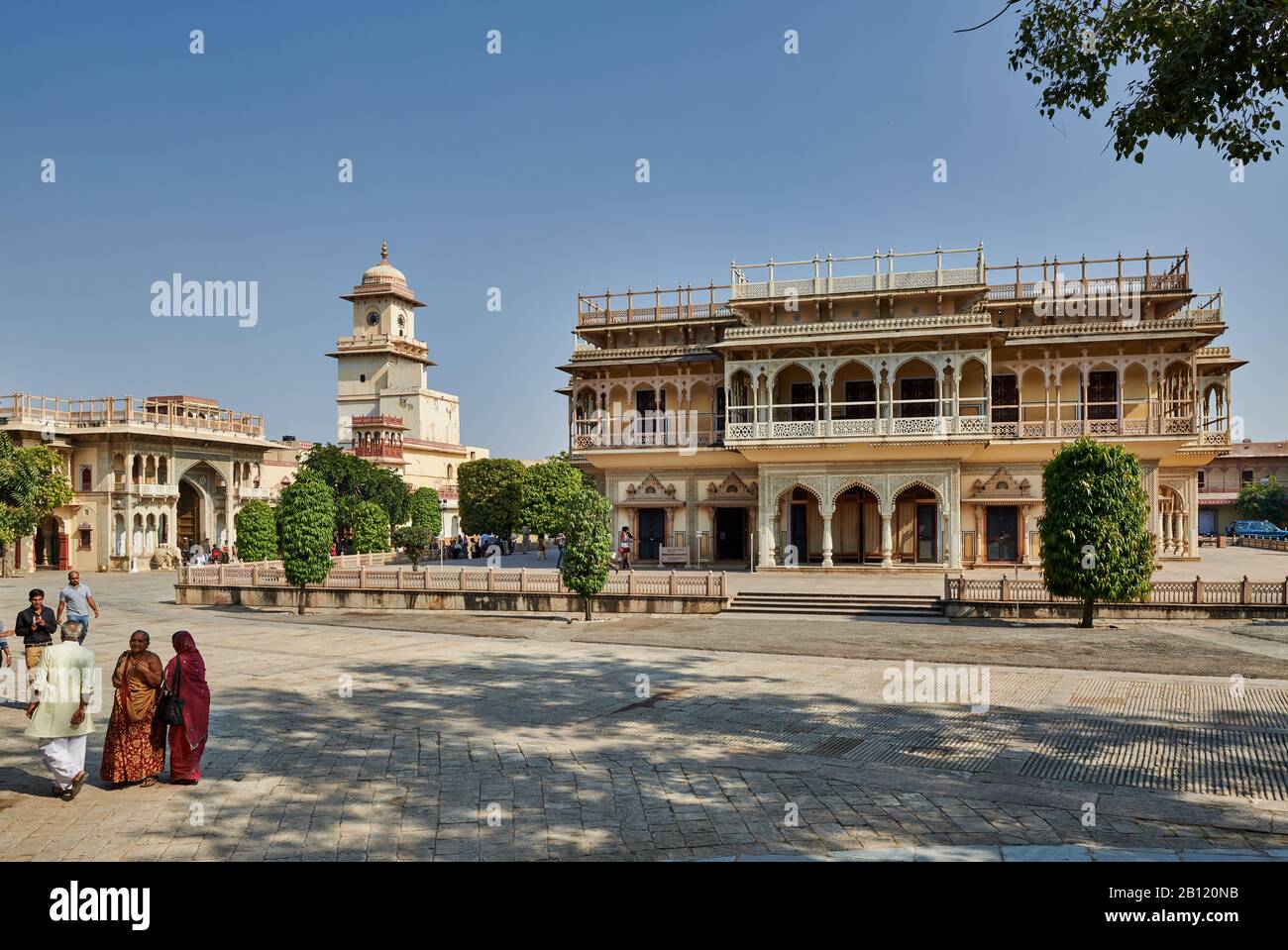 Mubarak Mahal, City Palace, Jaipur, Rajasthan, India Stock Photo - Alamy