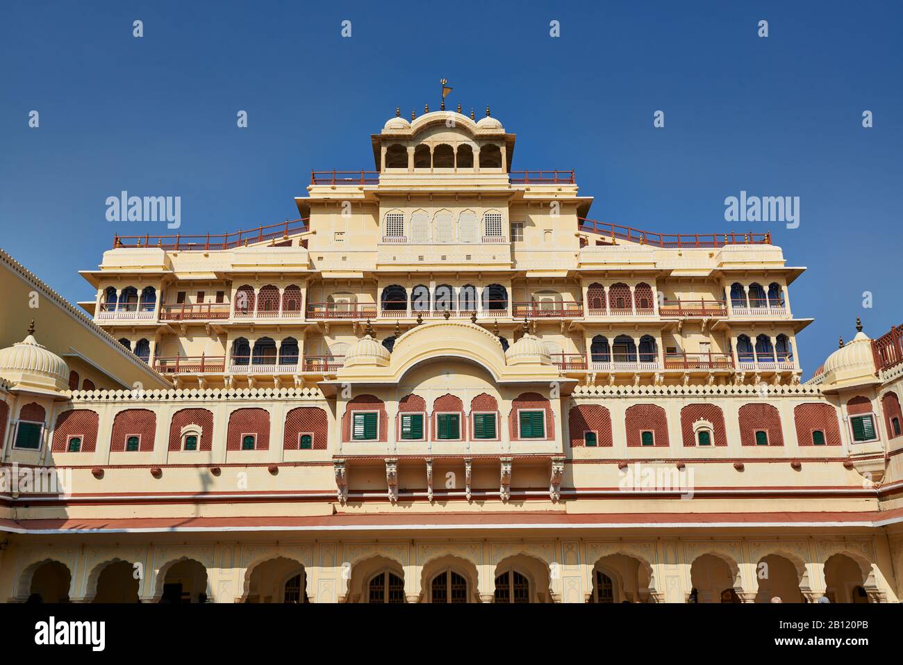 Chandra Mahal in City Palace, Jaipur, Rajasthan, India Stock Photo - Alamy