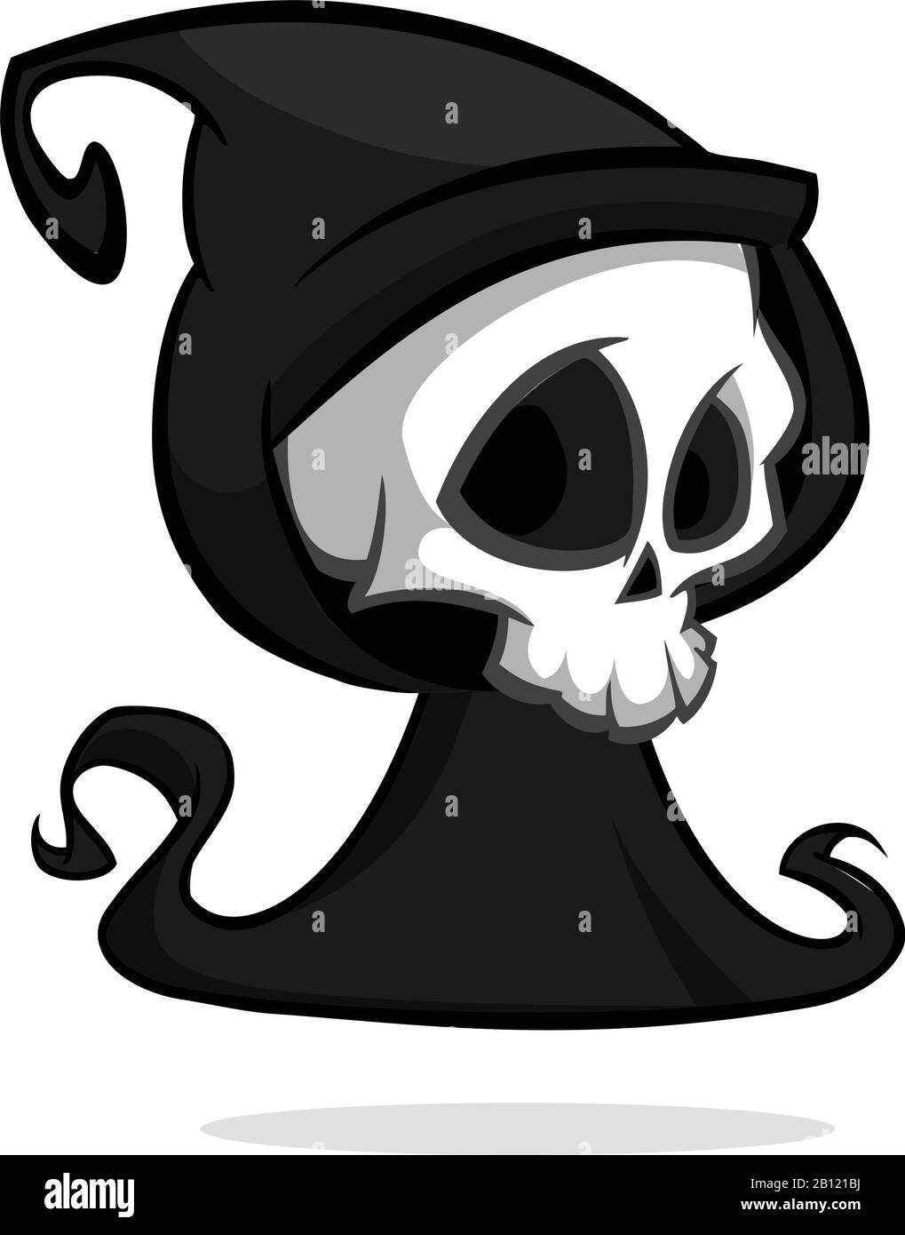 Grim reaper decoration Stock Vector Images - Alamy