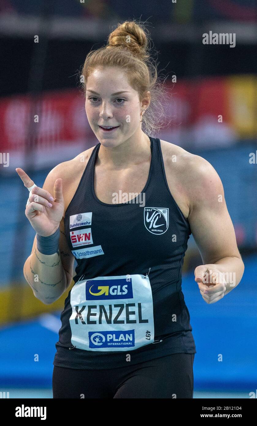 Leipzig, Germany. 22nd Feb, 2020. Athletics/hall: German championship ...