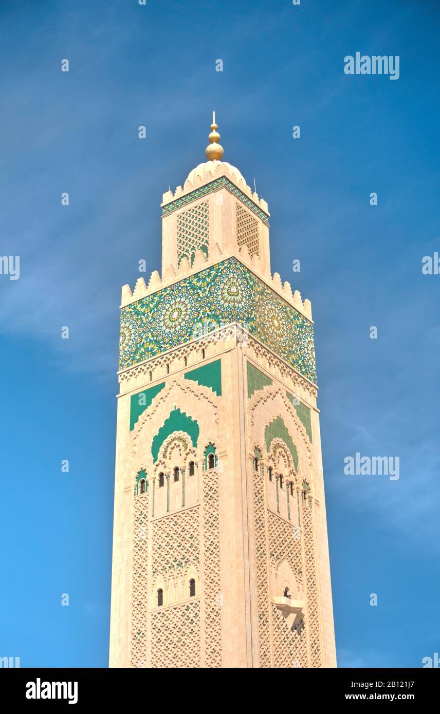 Hasan mosque and tower hi-res stock photography and images - Alamy
