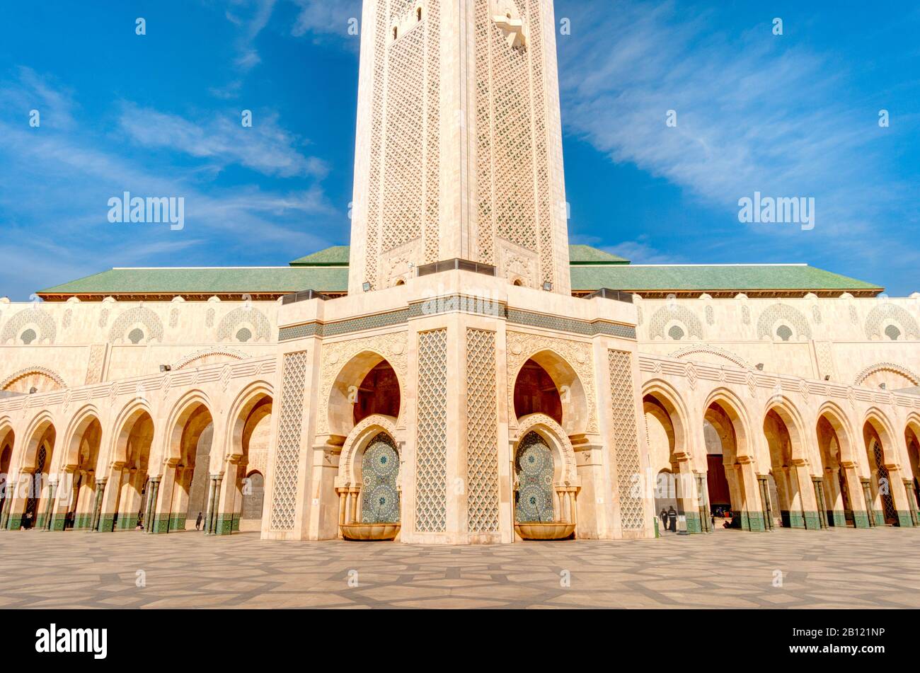 Hasan II Mosque, Casablanca, Morocco Stock Photo - Alamy