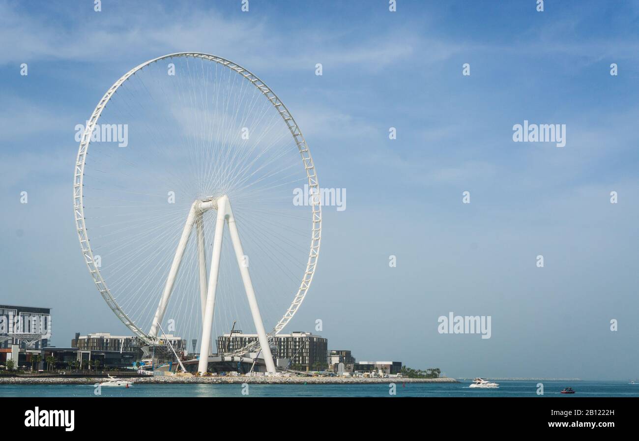 Worlds Largest Ferris Wheel Dubai View Of Ain Dubai Ferris Wheel From