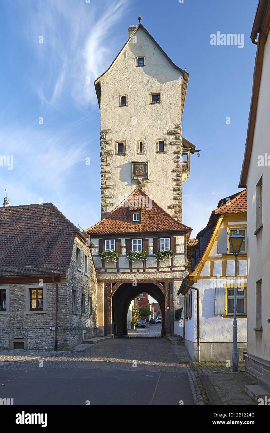 Upper gate in mainbernheim hi-res stock photography and images - Alamy