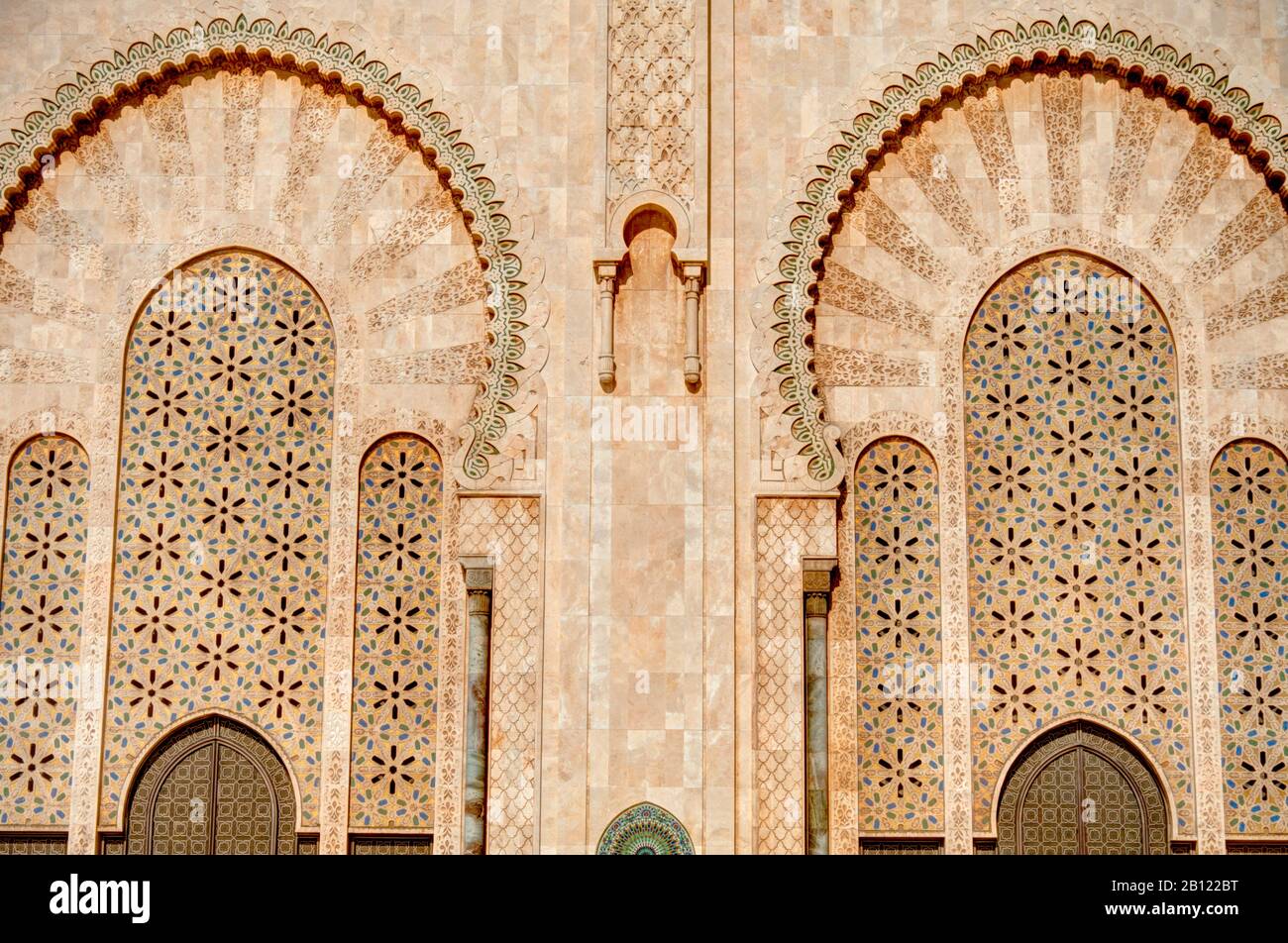Hasan II Mosque, Casablanca, Morocco Stock Photo - Alamy