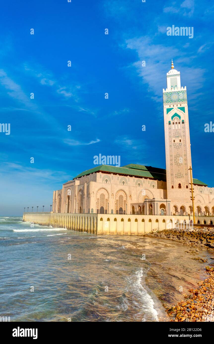 Hasan mosque and tower hi-res stock photography and images - Alamy
