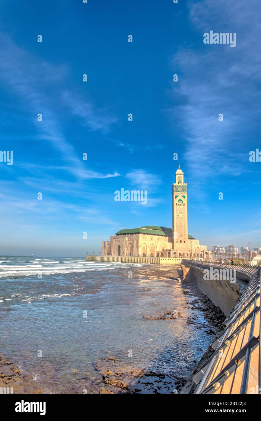 Hasan II Mosque, Casablanca, Morocco Stock Photo - Alamy
