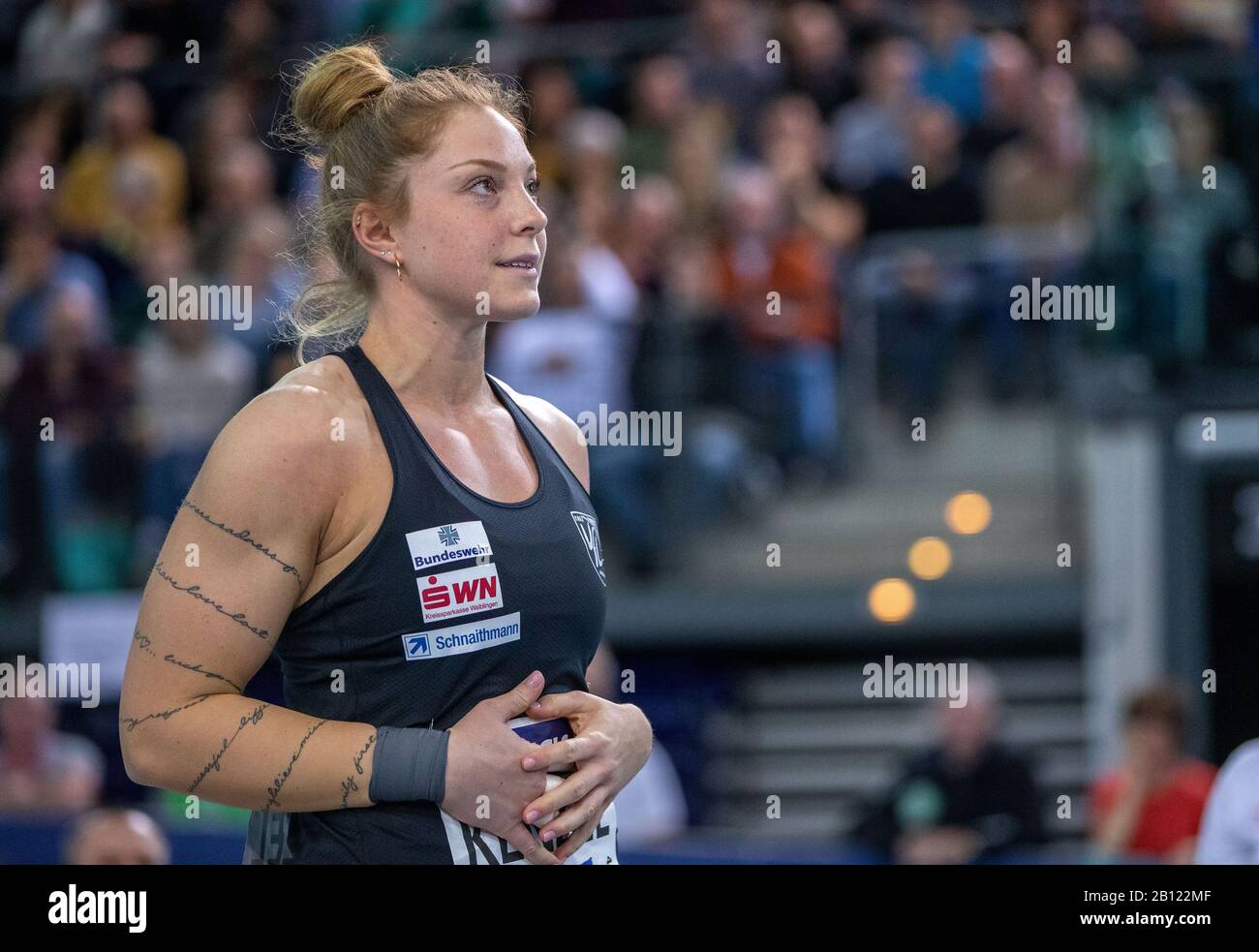 Leipzig, Germany. 22nd Feb, 2020. Athletics/hall: German championship ...