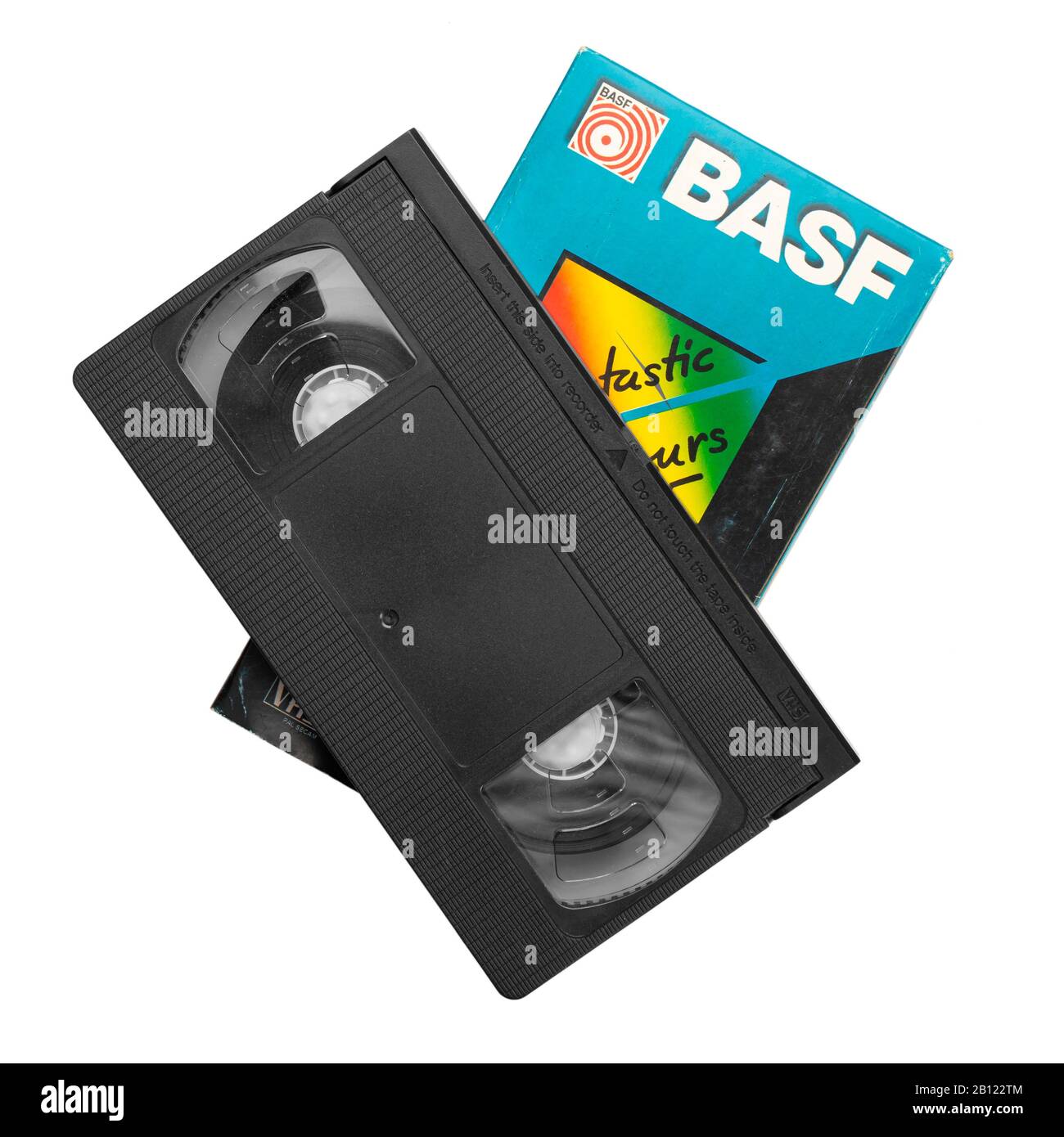 Ukraine, Kiev - November 31. 2019: BASF VHS video cassette tape from ...