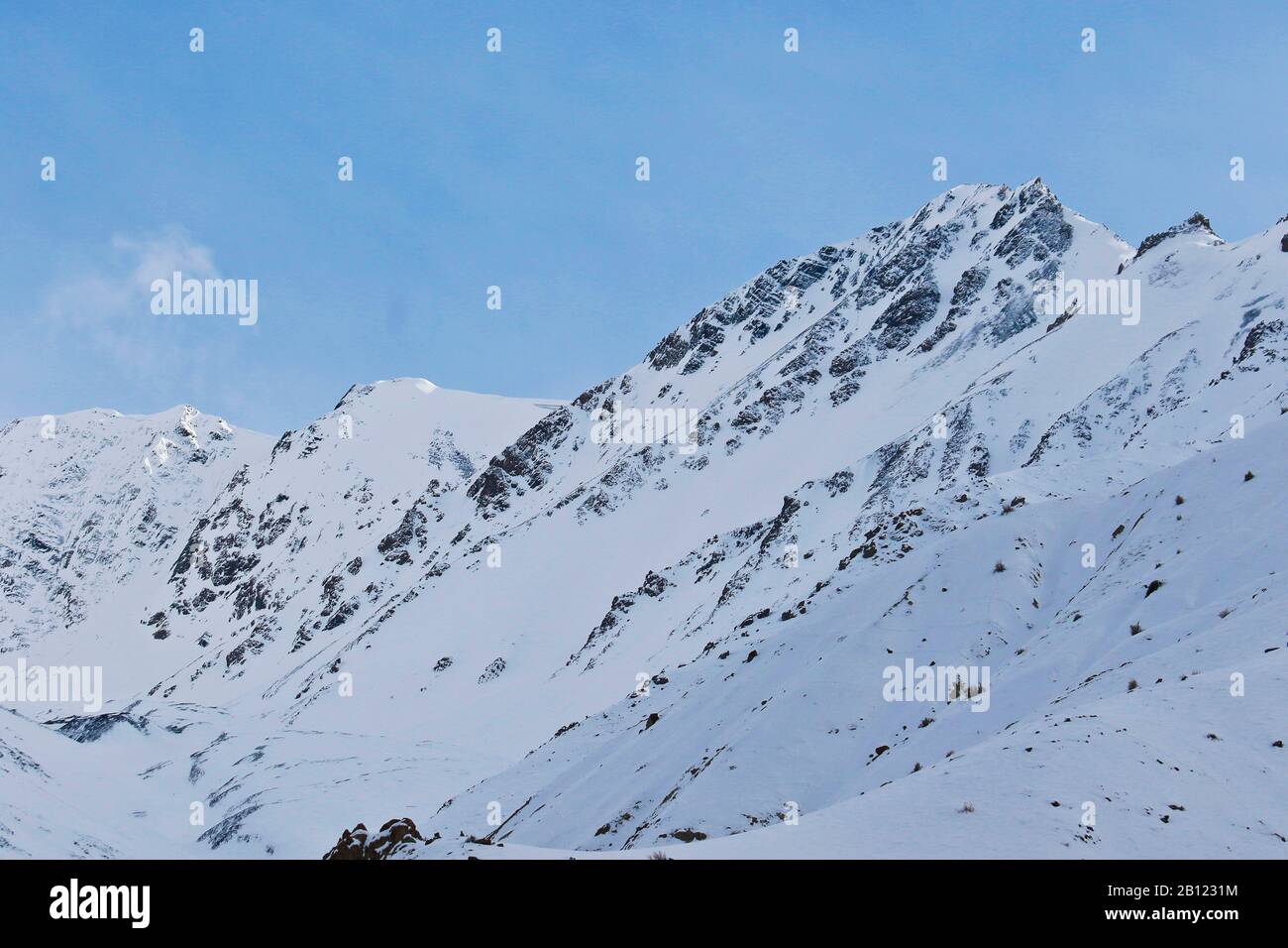 Rumbak valley. Hemis national park. Ladakh, Himalayas. India Stock ...