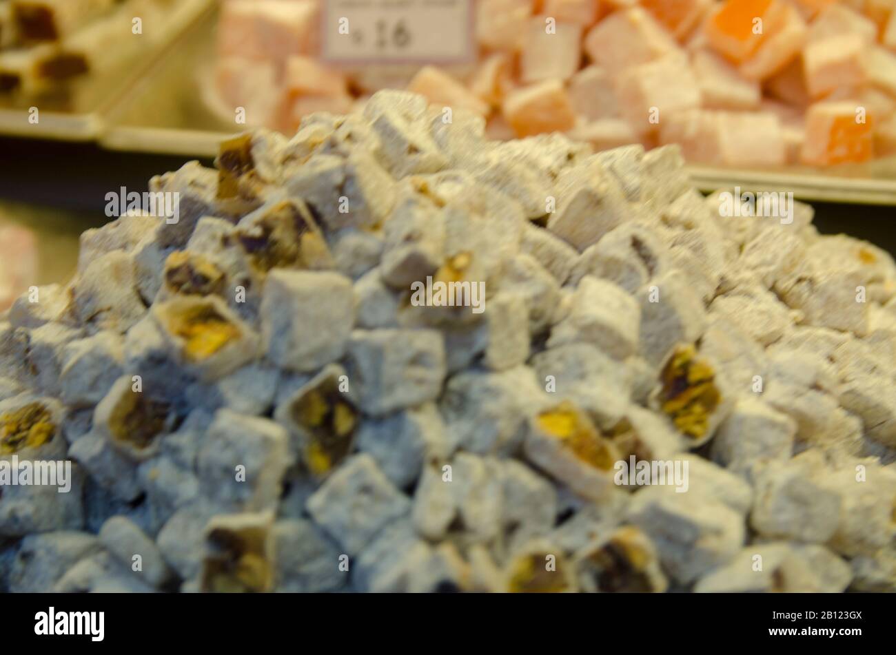 Turkish Delight Colourful Stock Photo - Alamy