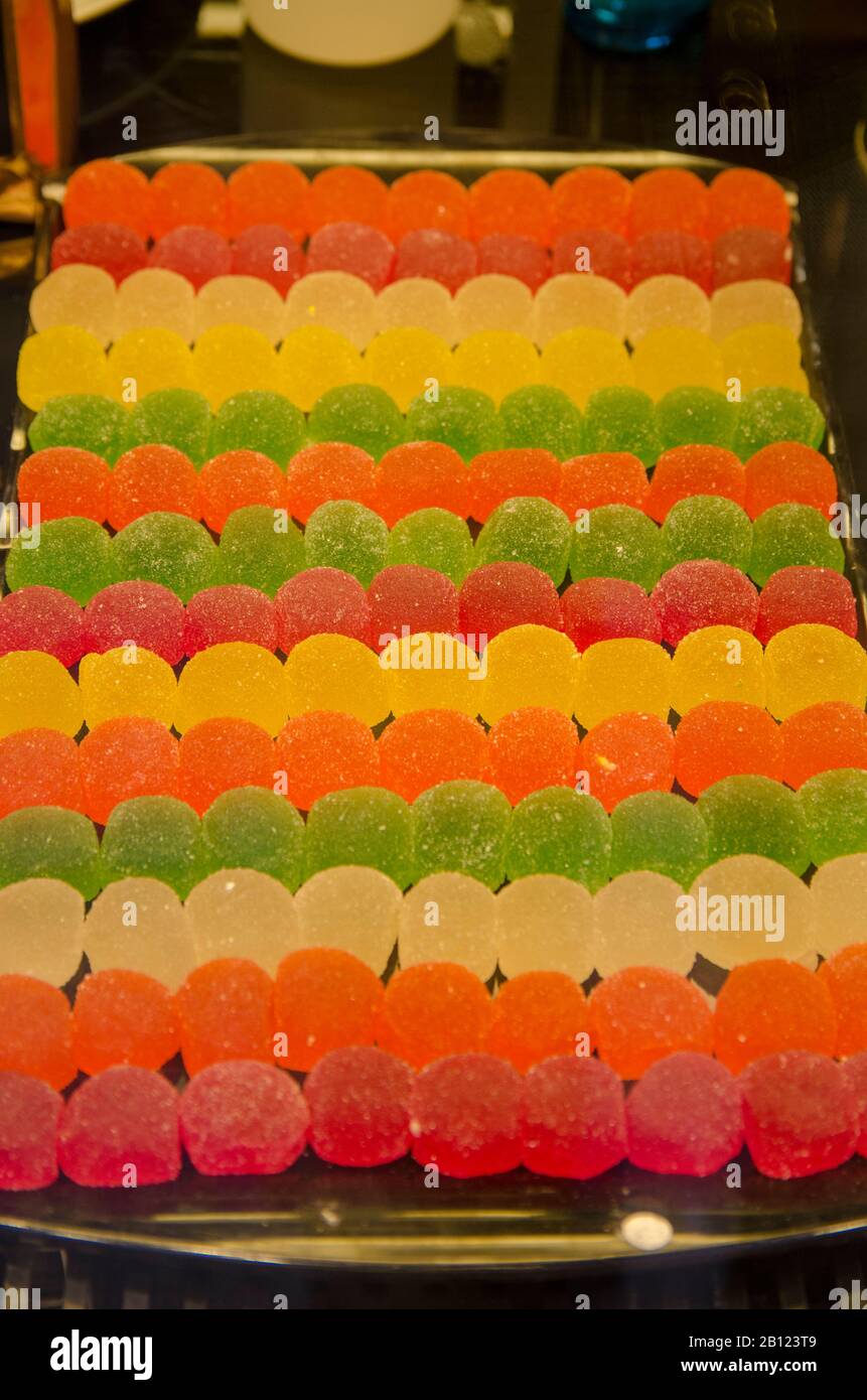 Turkish Delight Colourful Stock Photo - Alamy