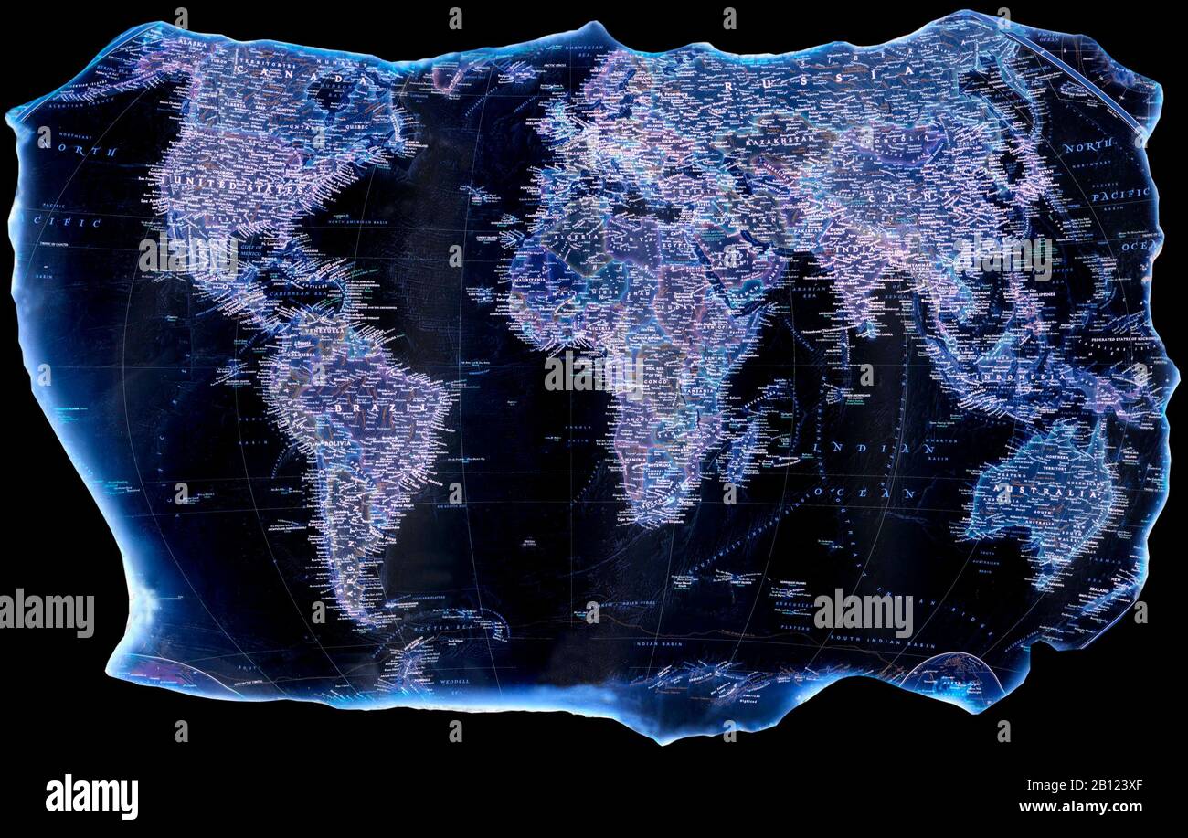 Torn map of europe hi-res stock photography and images - Alamy