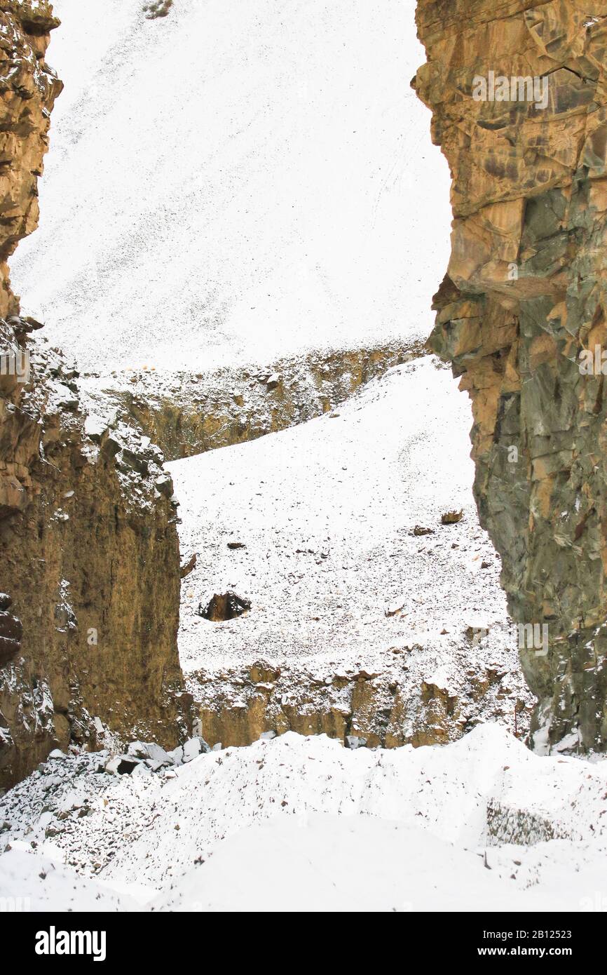 Rumbak valley. Hemis national park. Ladakh, Himalayas. India Stock ...