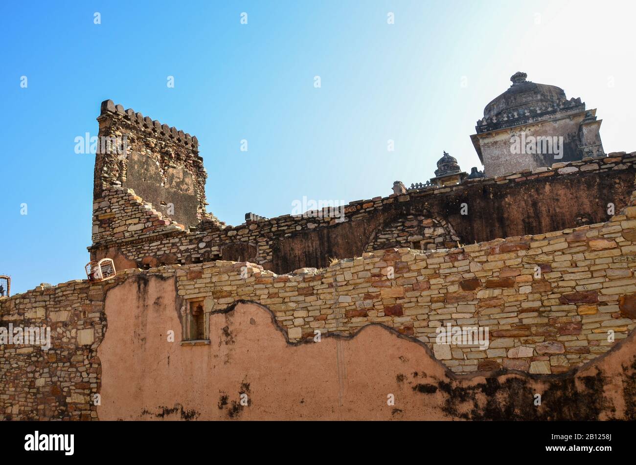 Parts of Chittorgarh Fort depicting the rich heritage of Rajasthan ...