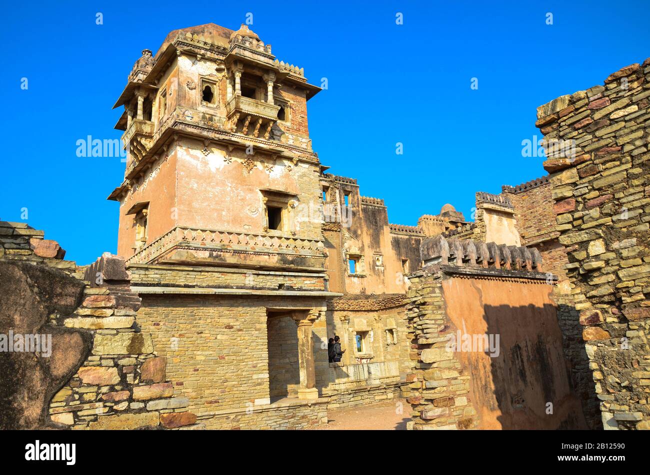 Parts of Chittorgarh Fort depicting the rich heritage of Rajasthan ...