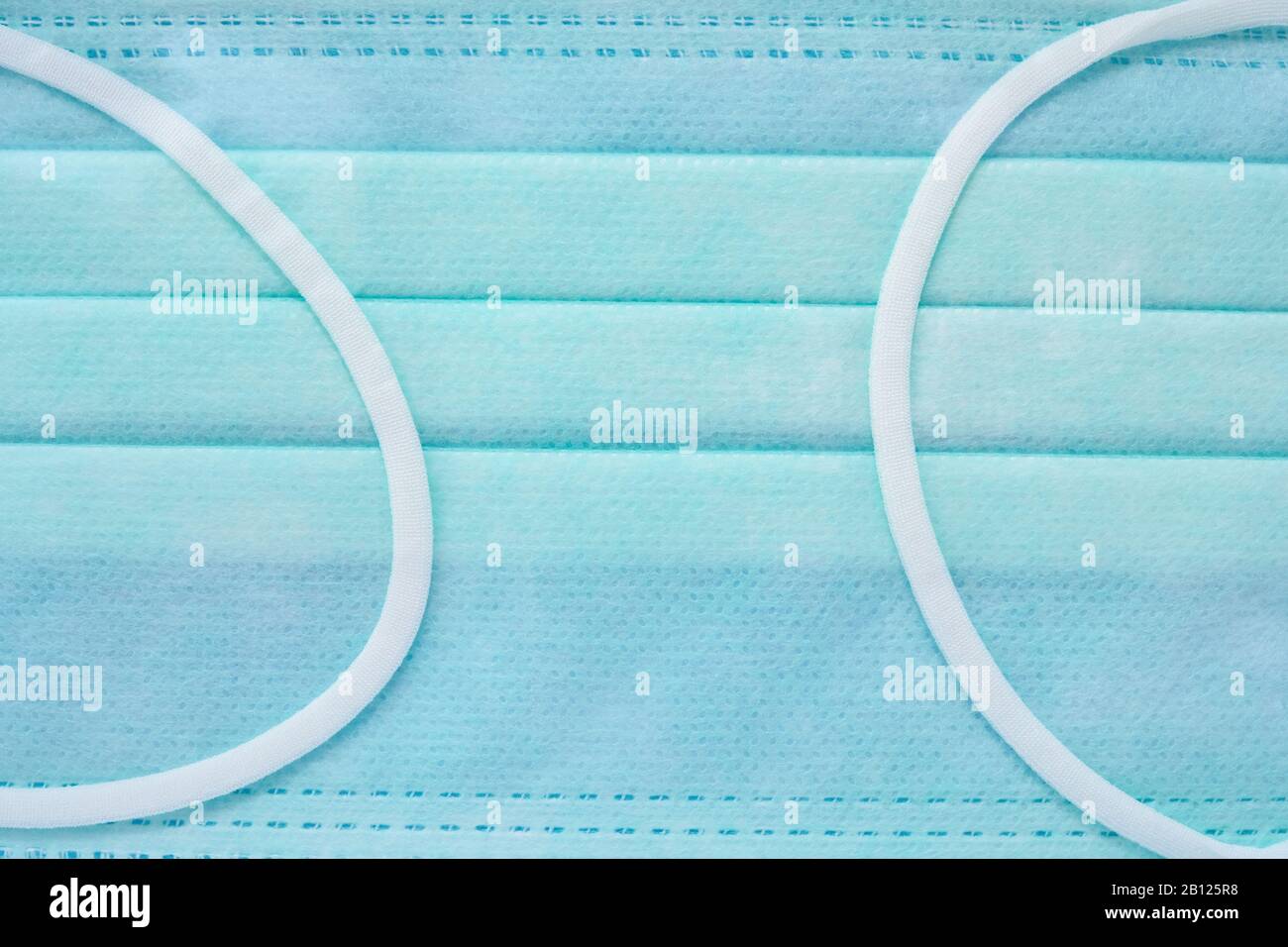inside of a brand new disposable medical face mask as background Stock ...