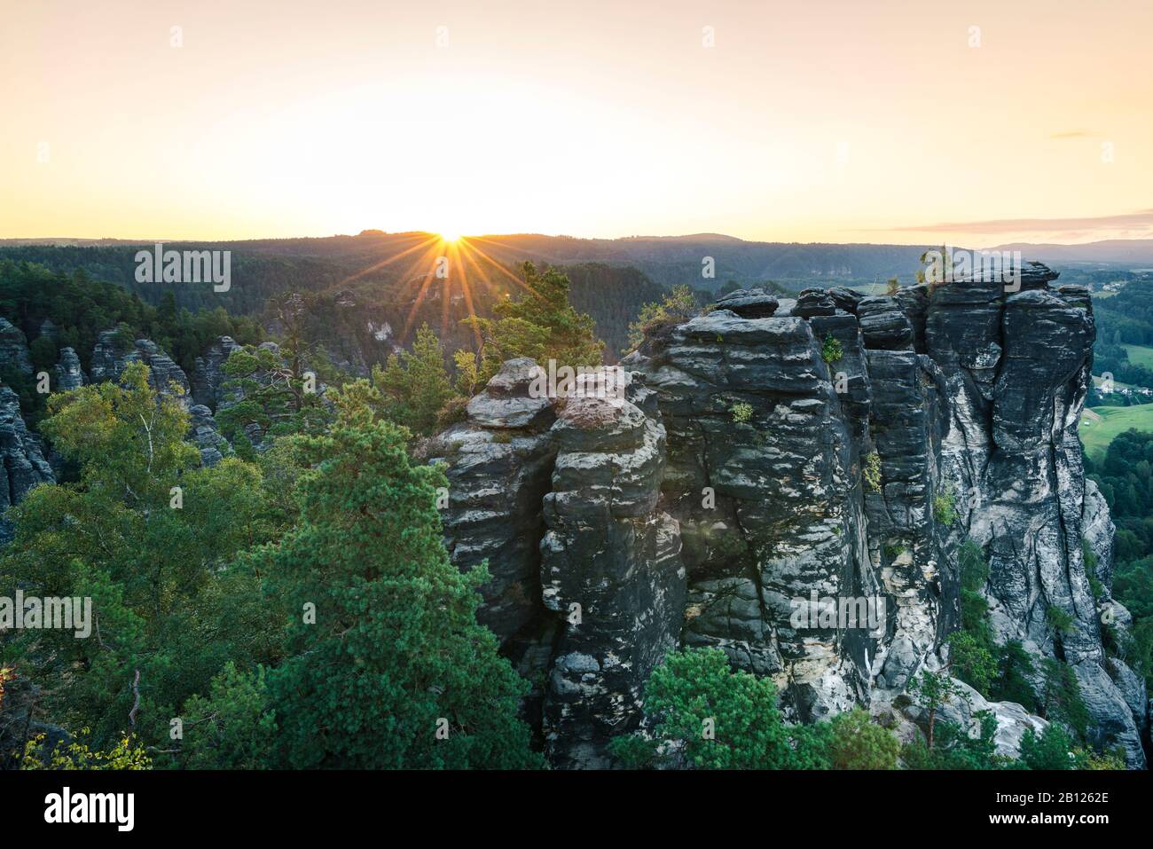 Elbe sandstone massif rocks hi-res stock photography and images - Alamy