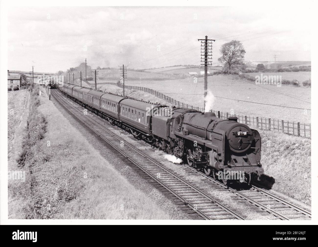 Clan class steam trains hi-res stock photography and images - Alamy
