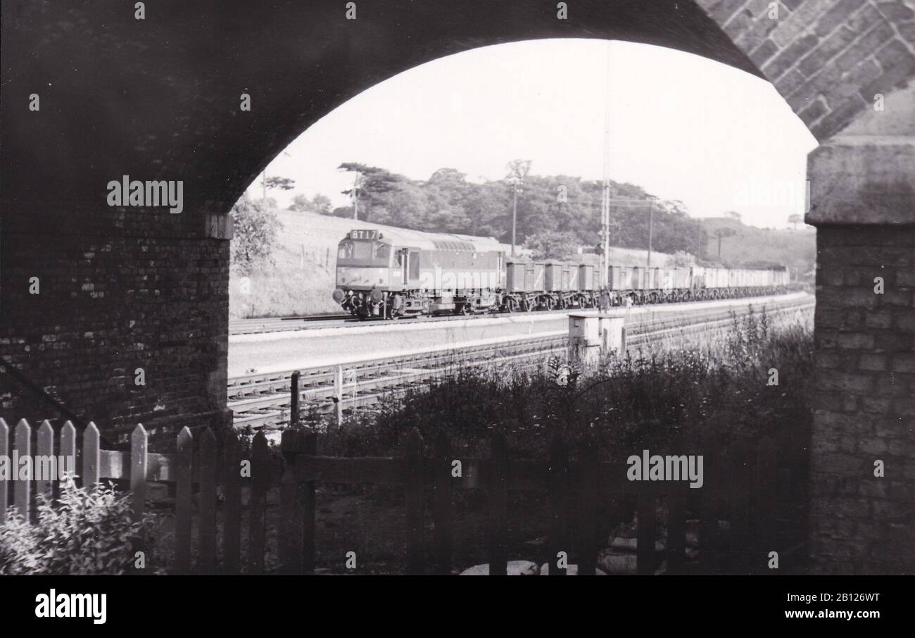 Vintage black and white photo of steam locomotive train - Engine 8T17 ...