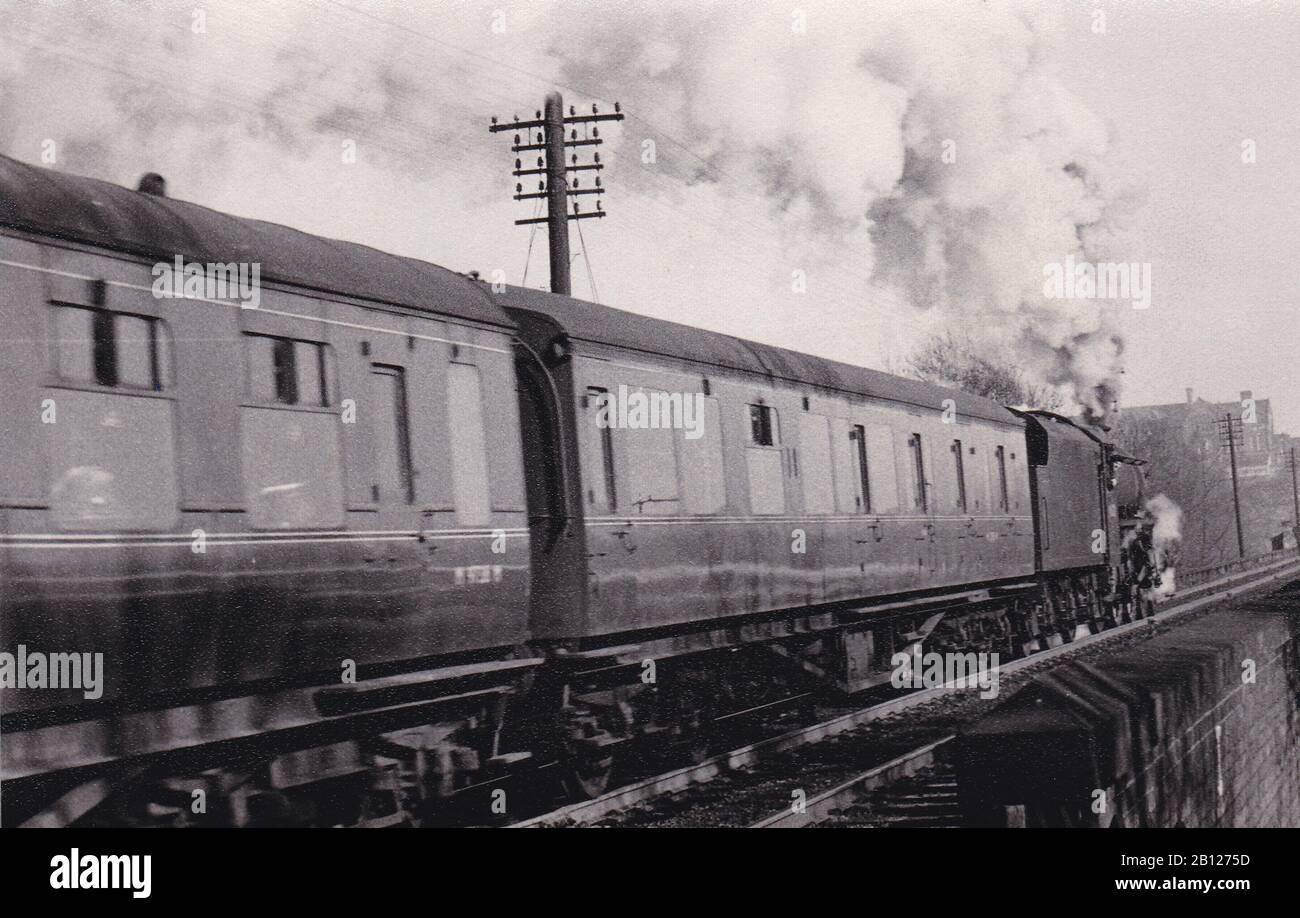 1950s steam train era hi-res stock photography and images - Alamy