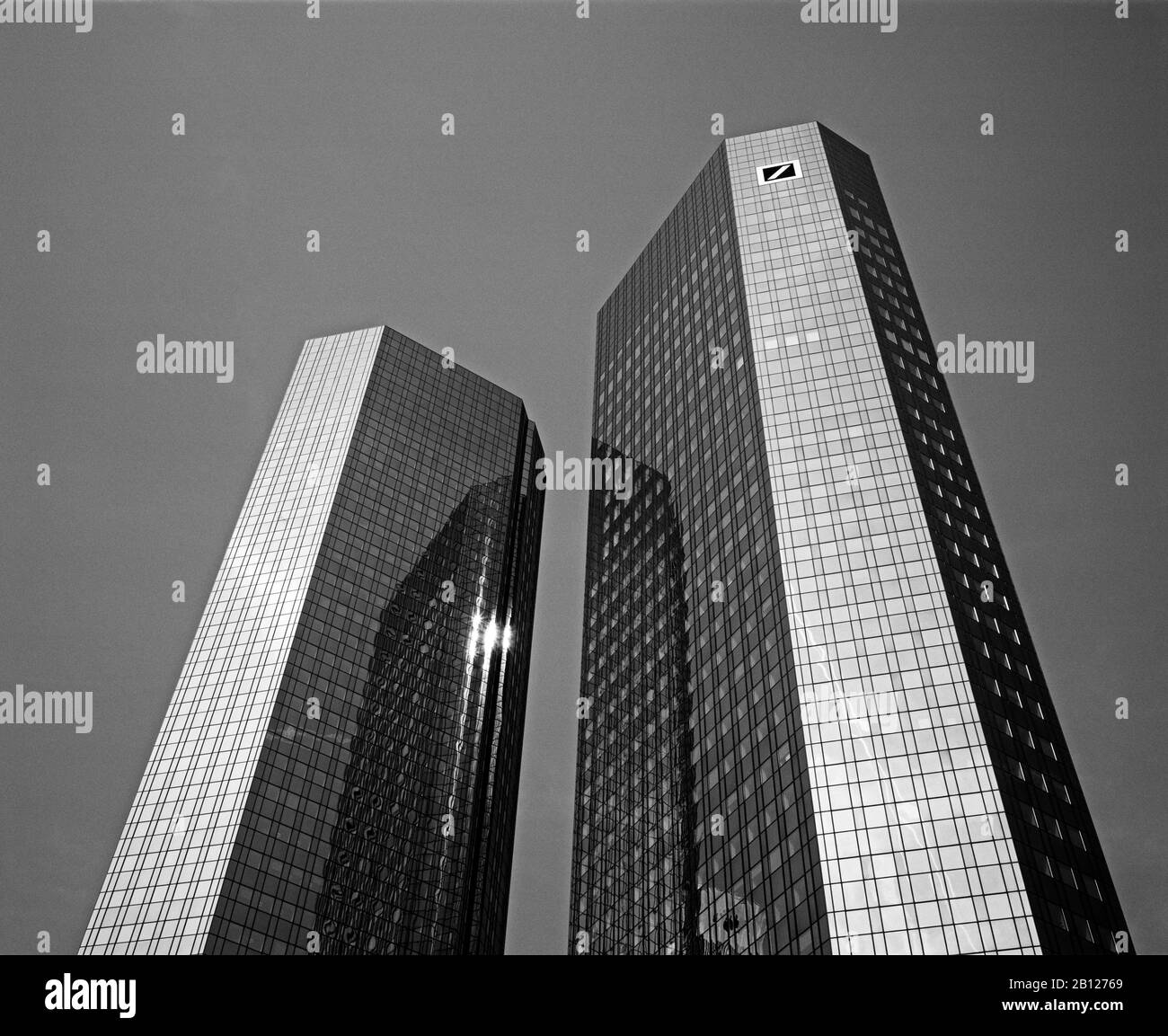 High angle of bank Black and White Stock Photos & Images - Alamy