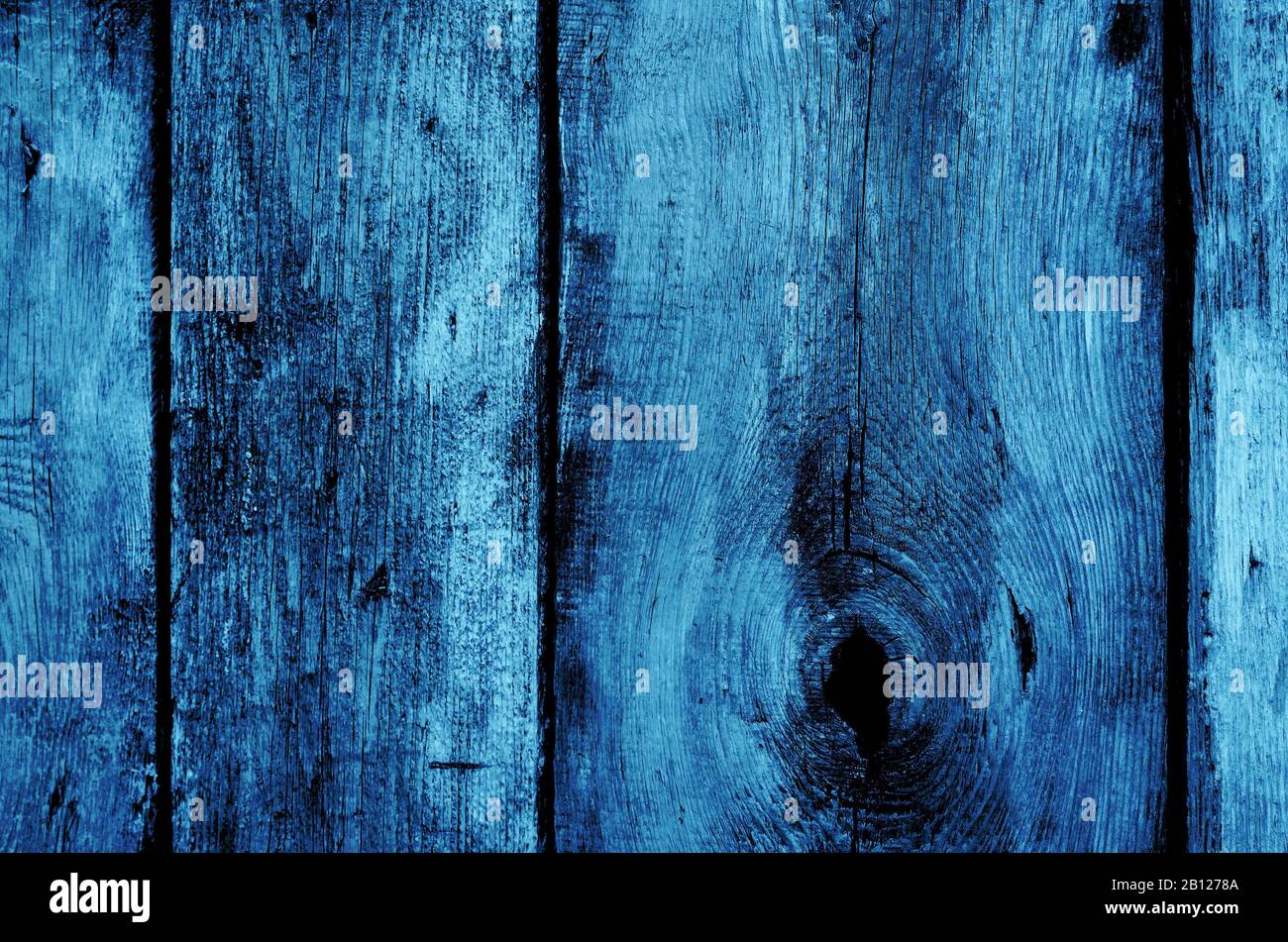 Old blue wood texture for background. Vintage background from a wooden ...
