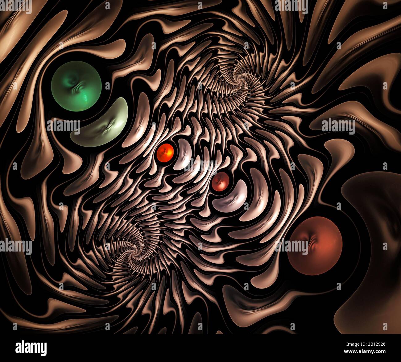 Computer generated fractal artwork for creative tasks Stock Photo - Alamy