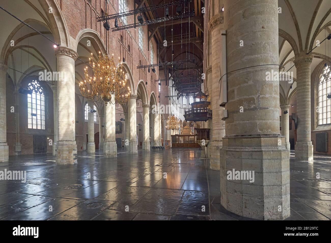 Pieterskerk in Leiden, South Holland, Netherlands Stock Photo - Alamy