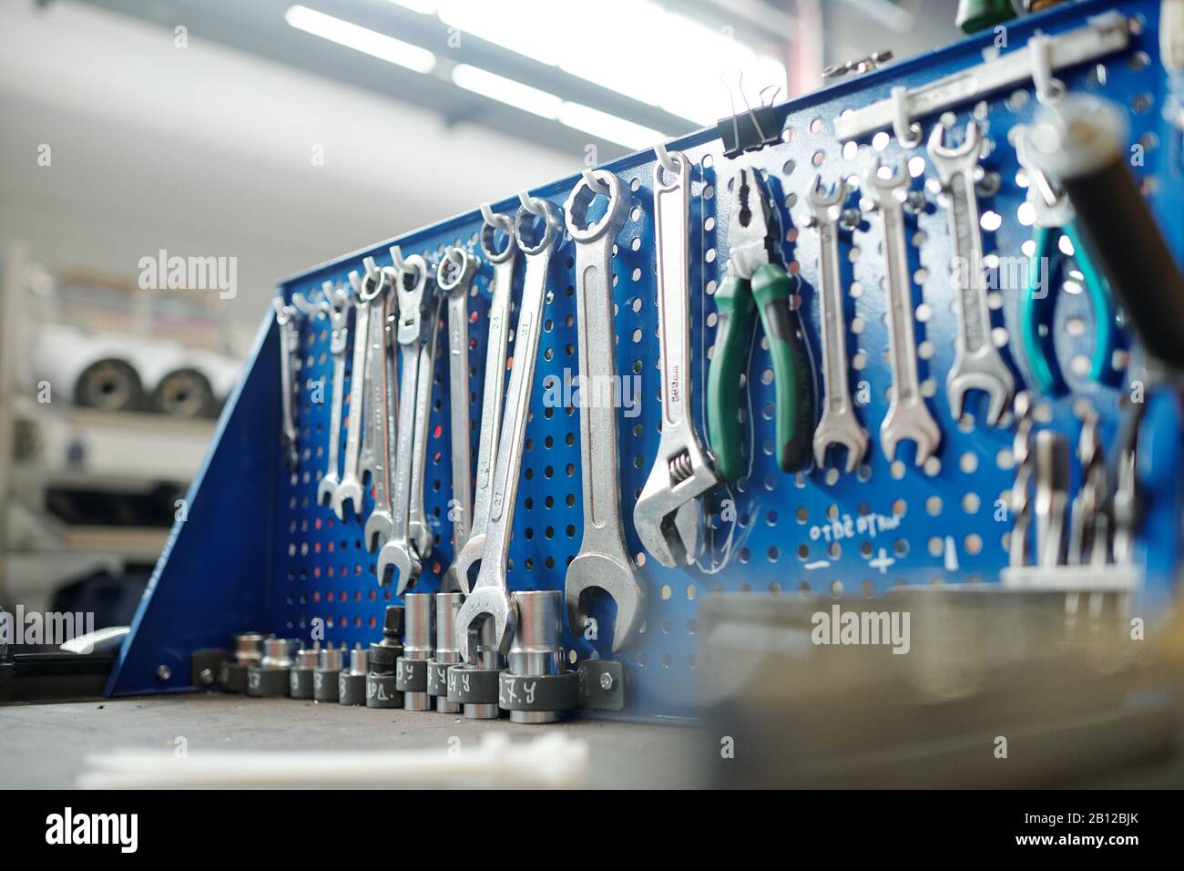 Hanging on hooks hi-res stock photography and images - Alamy