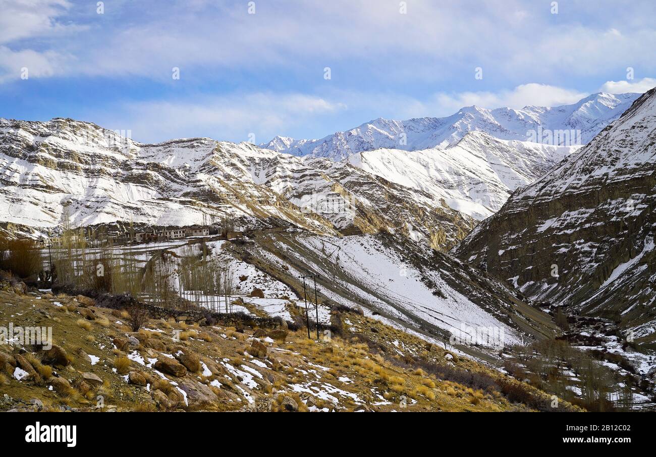 Ulley valley. Ladakh, Himalayas. India Stock Photo - Alamy