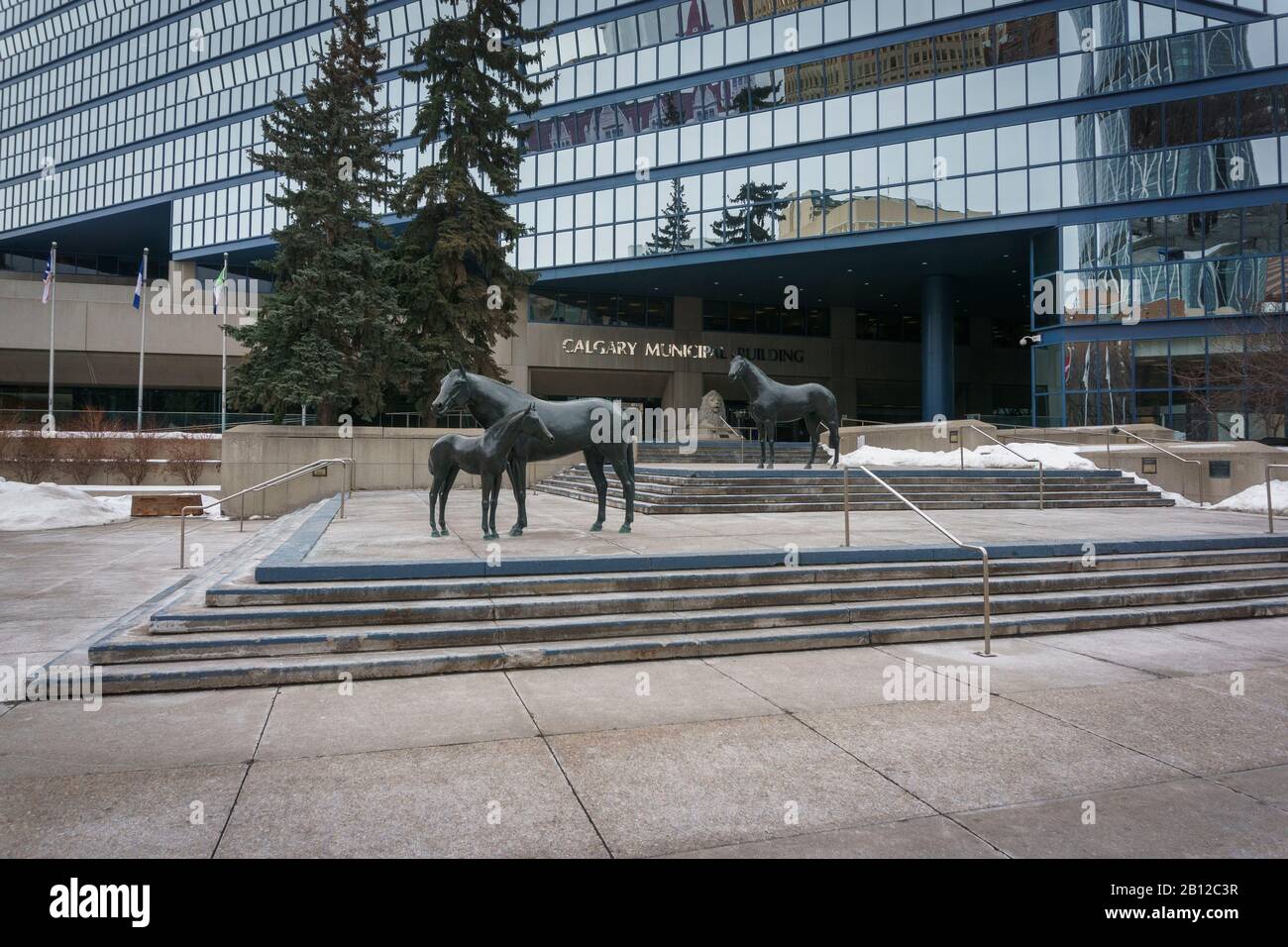 Calgary Municipal Building Alberta Stock Photo - Alamy
