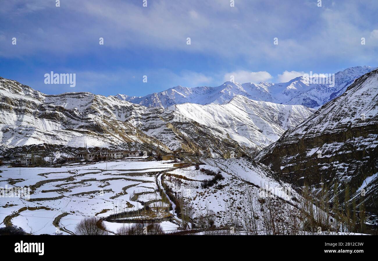 Ulley valley. Ladakh, Himalayas. India Stock Photo - Alamy