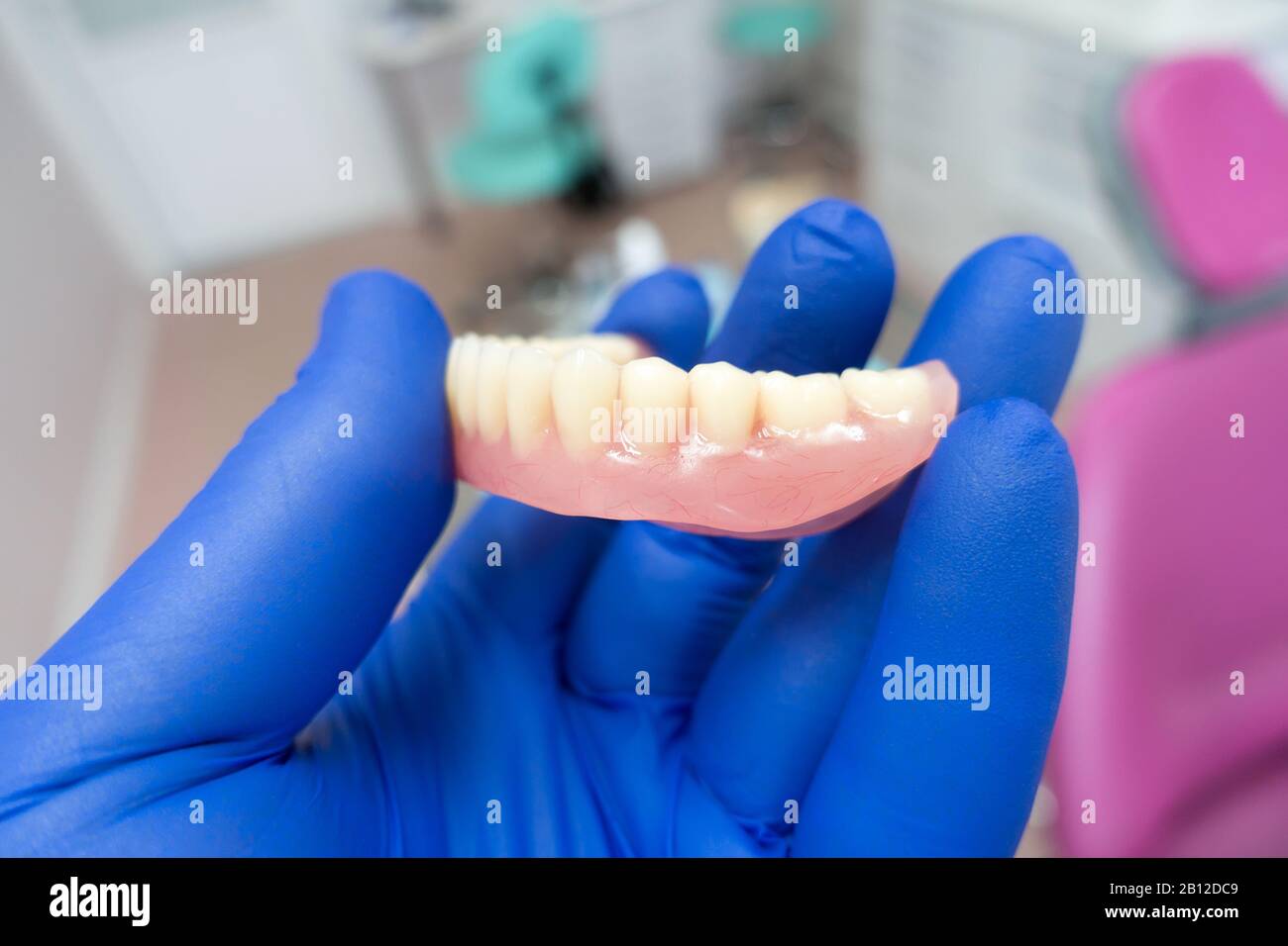 Plastic Removable Denture High Resolution Stock Photography and Images ...
