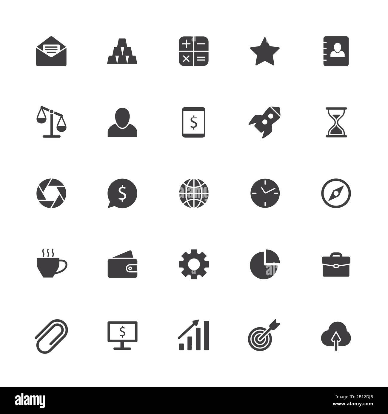 Business icons. Office teamwork sign, business collaboration symbol and ...