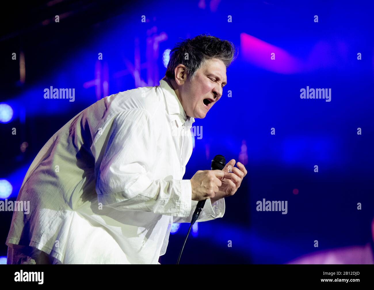 k.d. lang at Fire Fight Australia at the ANZ Stadium Sydney Australa 16 ...