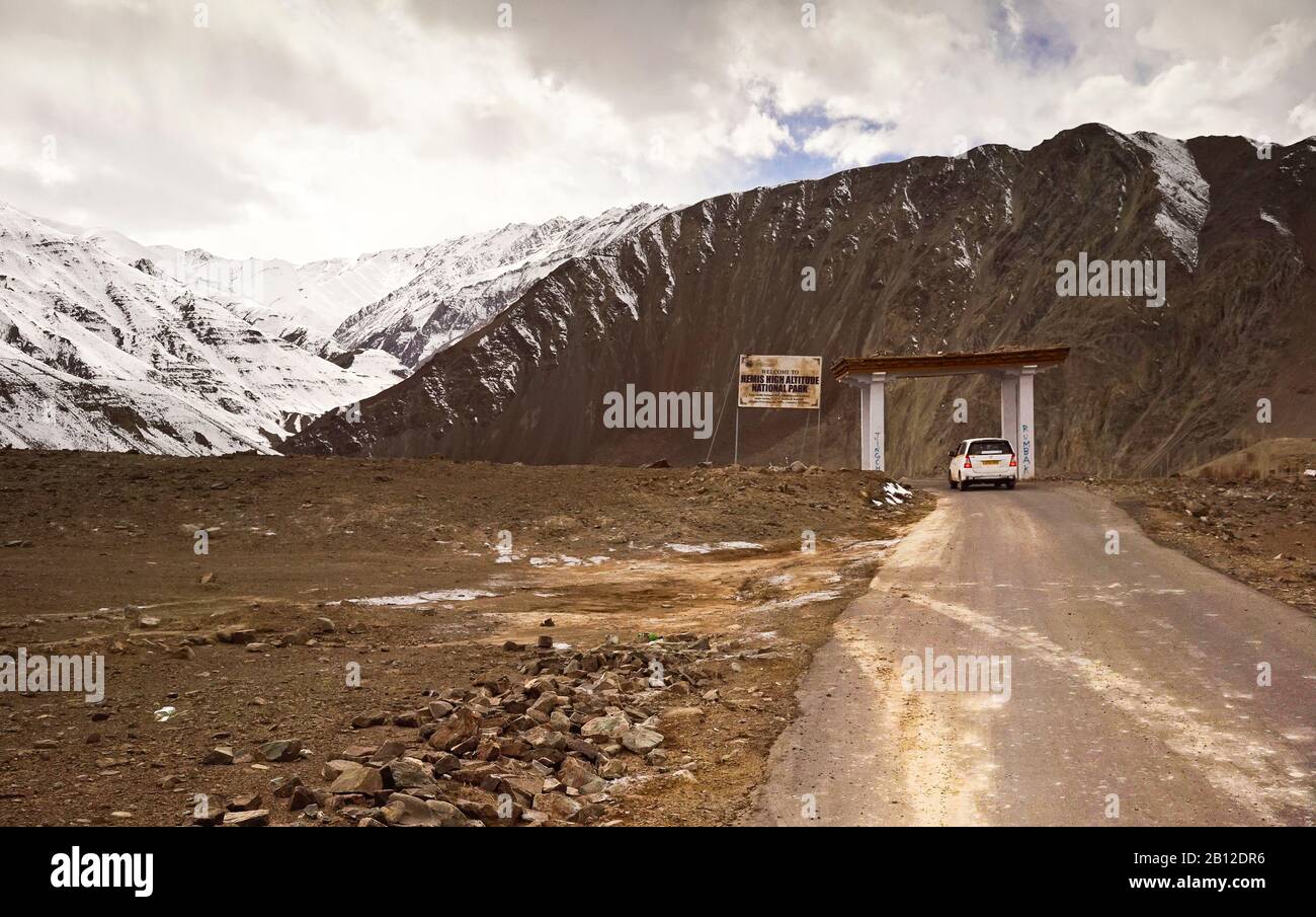 Hemis national park gateway. Ladakh, Himalayas, India Stock Photo - Alamy