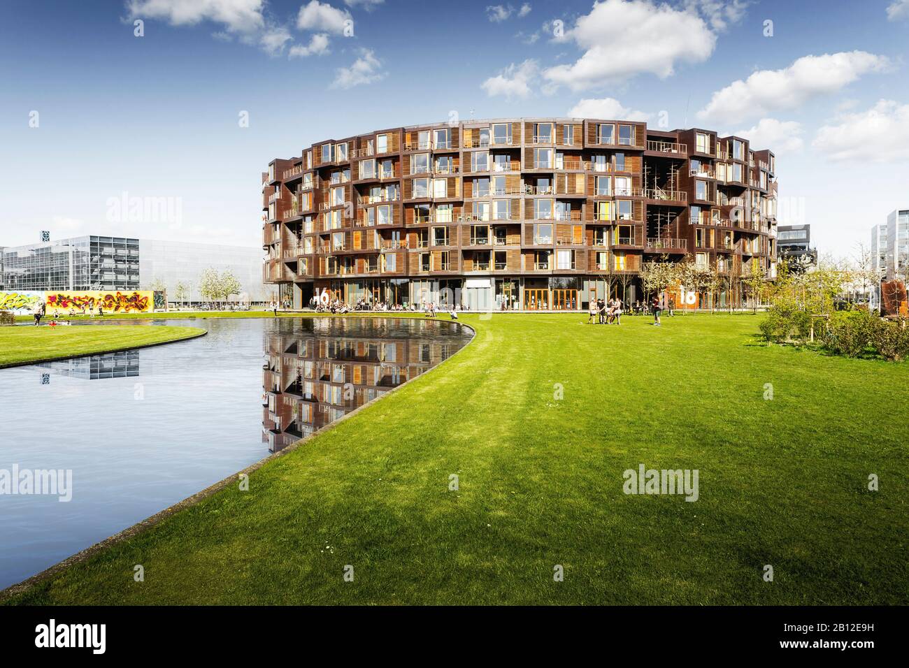 Student residence Tietgenskollegiet in district ÿrestad, Amager ...