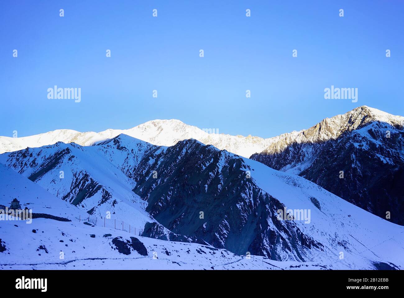 Rumbak valley. Hemis national park. Ladakh, Himalayas. India Stock ...