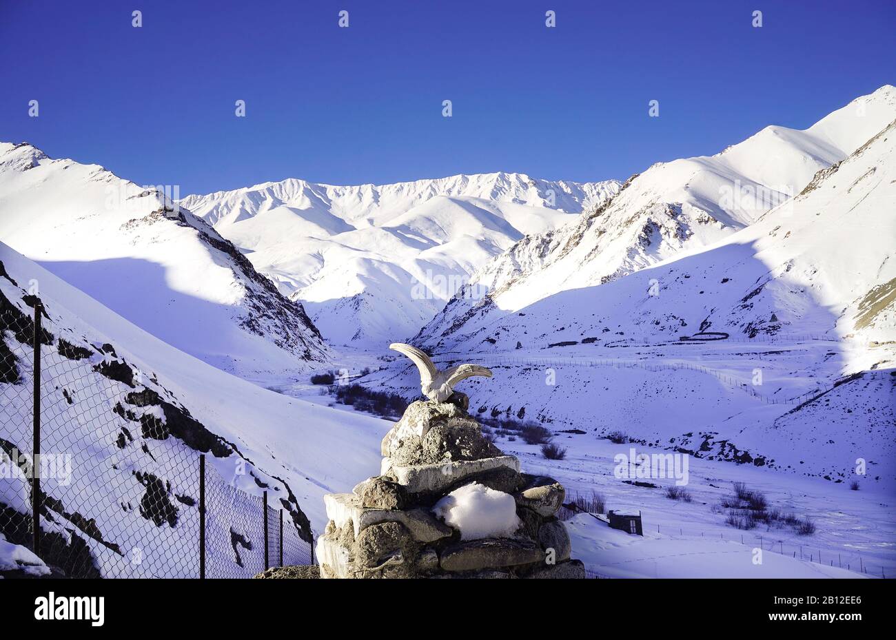 Rumbak valley. Hemis national park. Ladakh, Himalayas. India Stock ...