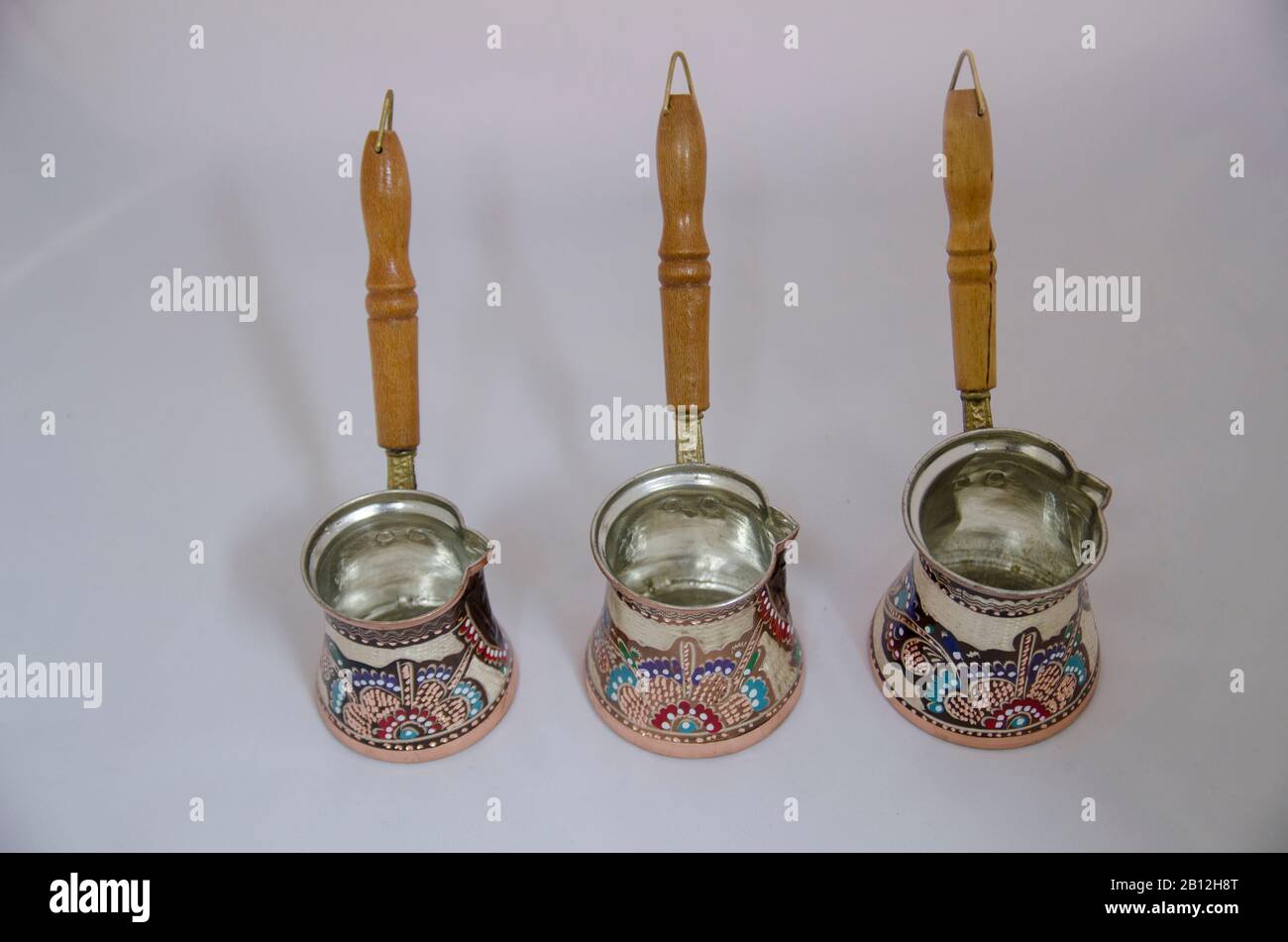 Turkish Coffee Pot Set Stock Photo - Alamy