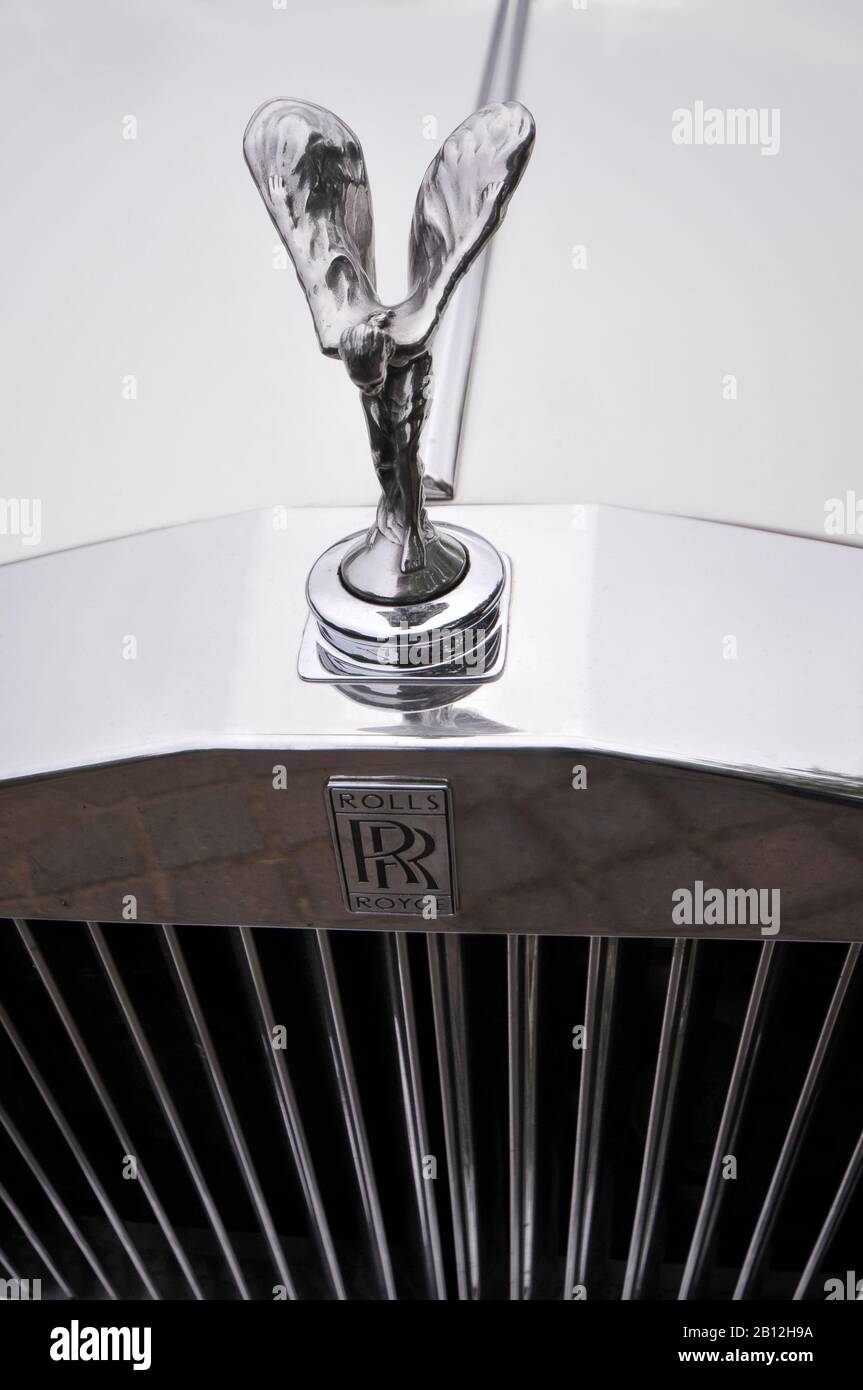 Spirit of Ecstasy,radiator figure Rolls Royce Stock Photo - Alamy